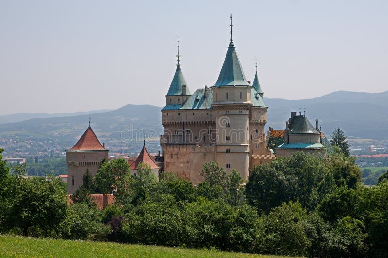 Castle Bojnice, Slovakia stock photo. Image of sightseeing - 28141948
