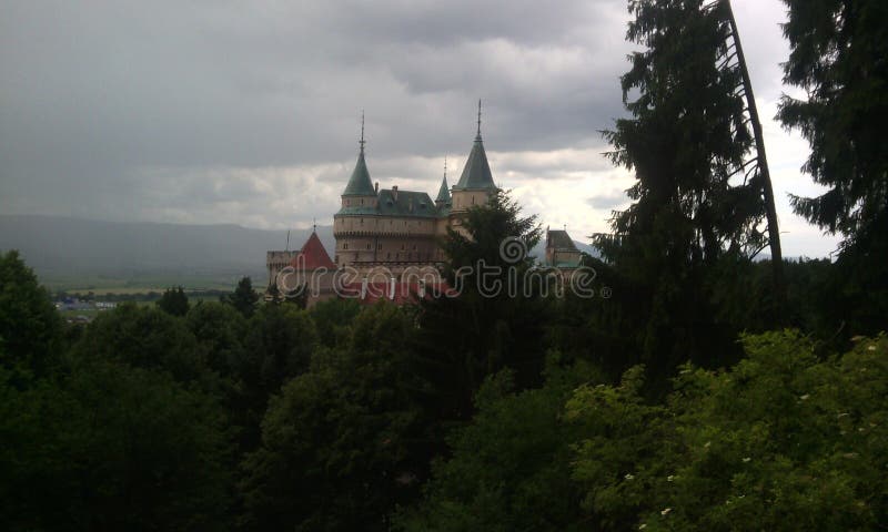 Castle Bojnice. stock image. Image of tourism, slovakia - 42580467