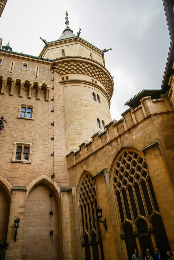Castle in Bojnice, Slovakia Stock Photo - Image of building, hill: 59848922