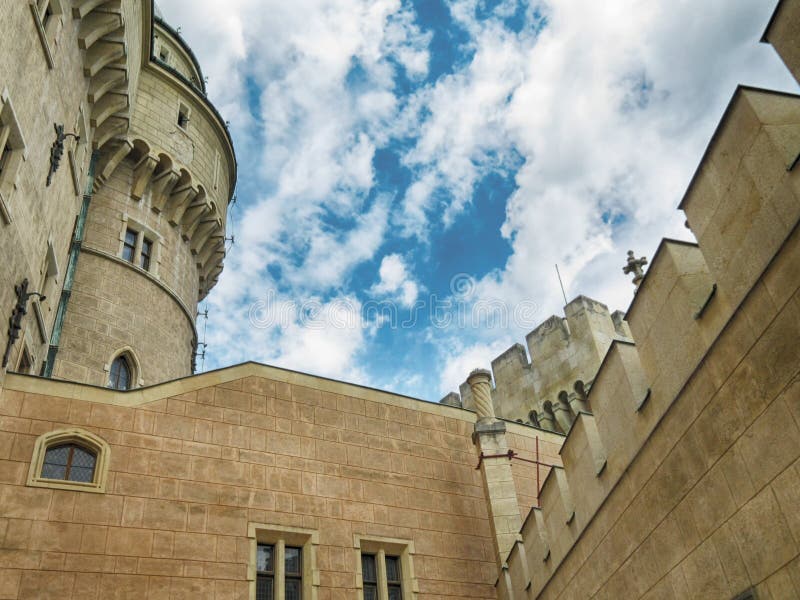 Castle Bojnice in Slovakia editorial image. Image of facade - 72976775