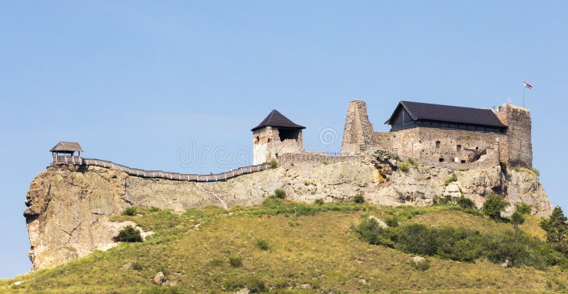 Castle of Boldogko in Northern Hungary Stock Image - Image of field ...