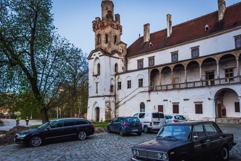 Castle in Breclav, Czech Republic Editorial Photography - Image of ...