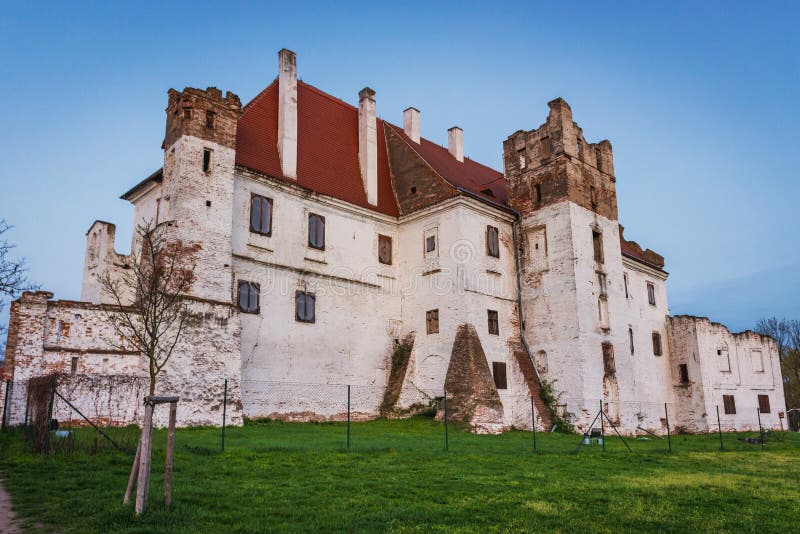 Castle in Breclav stock image. Image of republic, south - 381362519