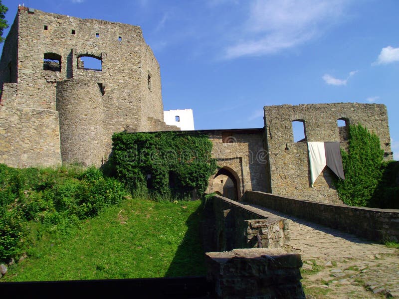 Castle stock photo. Image of bridge, blue, gateway, background - 44825136