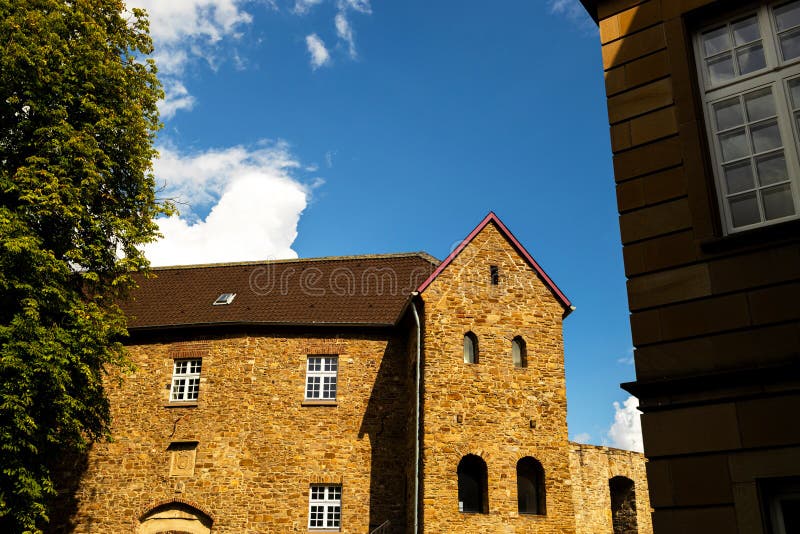 Castle Broich in Muelheim Germany Stock Image - Image of broich ...