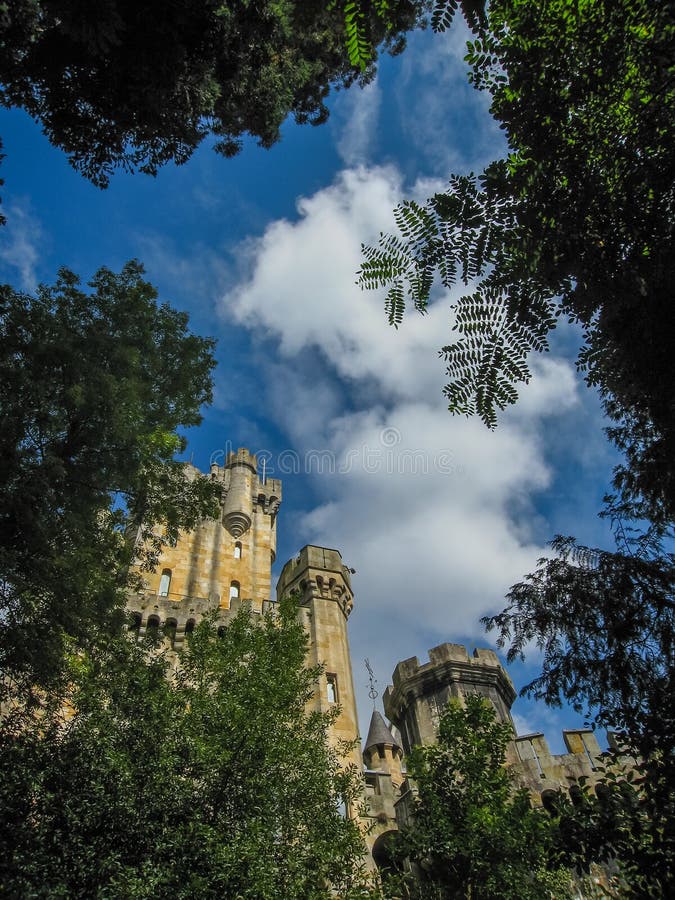 Castle Butron, Basque Country, Spain Stock Image - Image of tower ...