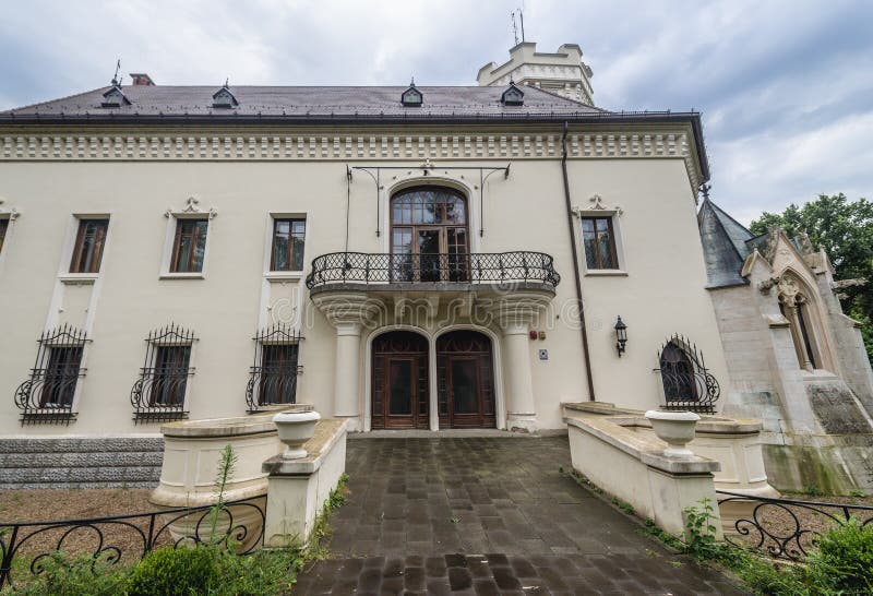 Castle in Carei stock image. Image of building, architecture - 160726363