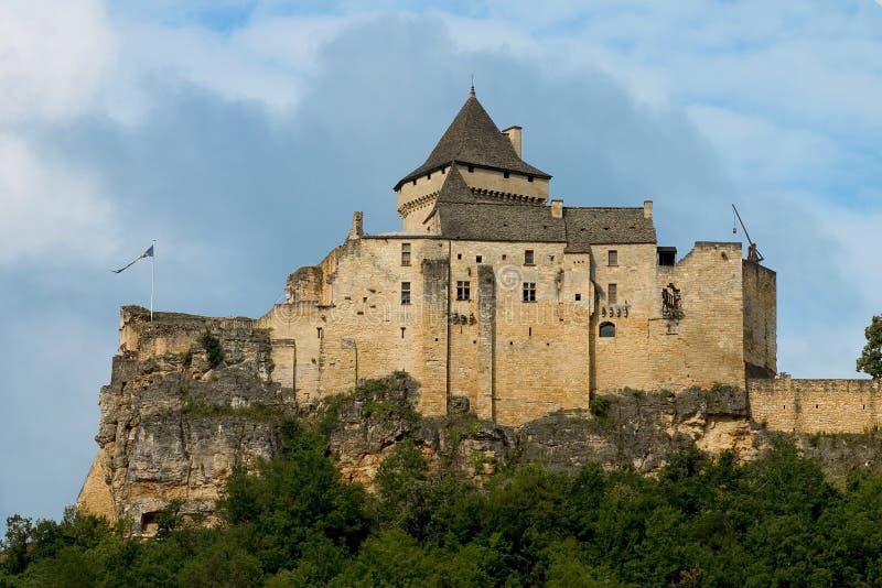 Trencin Castle at sunset stock photo. Image of building - 13068988