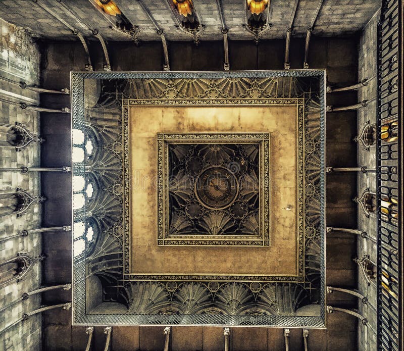 Castle Ceiling in Berkhamstead England Stock Photo - Image of ...