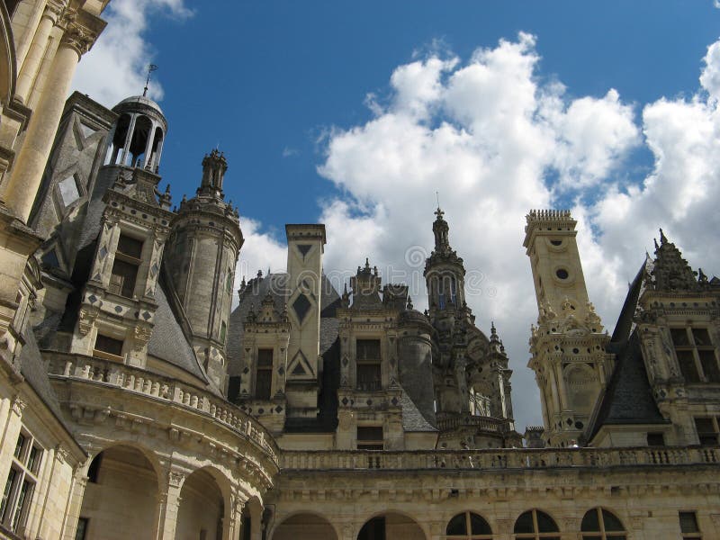 Castle of Chambord stock image. Image of french, castle - 19452273