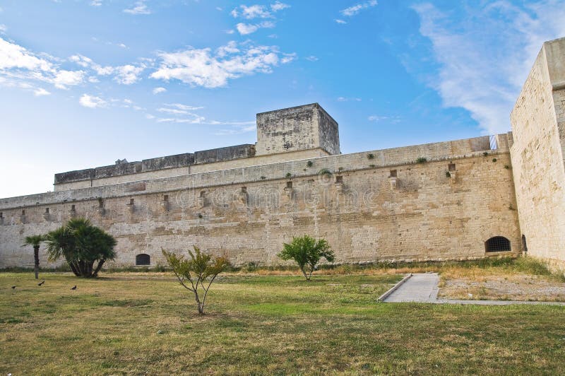 Castle of Charles V. Lecce. Puglia. Italy Stock Image - Image of ...