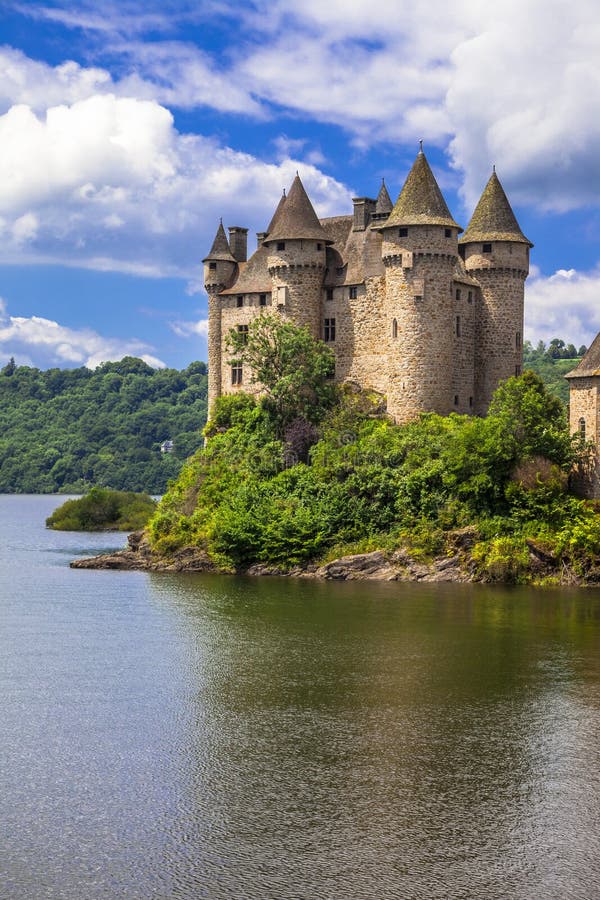 Castle Chateau De Val, France Photo stock - Image du architecture ...