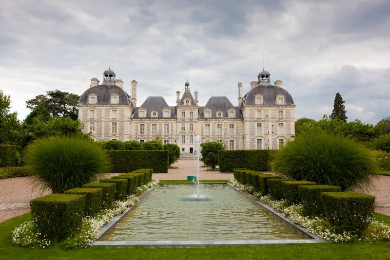 Castle of Cheverny stock photo. Image of castle, europe - 20520342