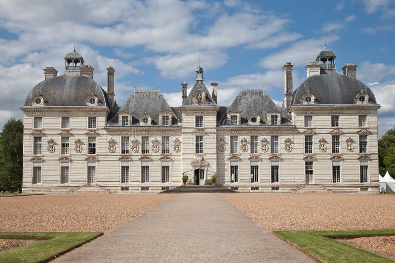 Cheverny castle stock photo. Image of sightseeing, france - 82732004