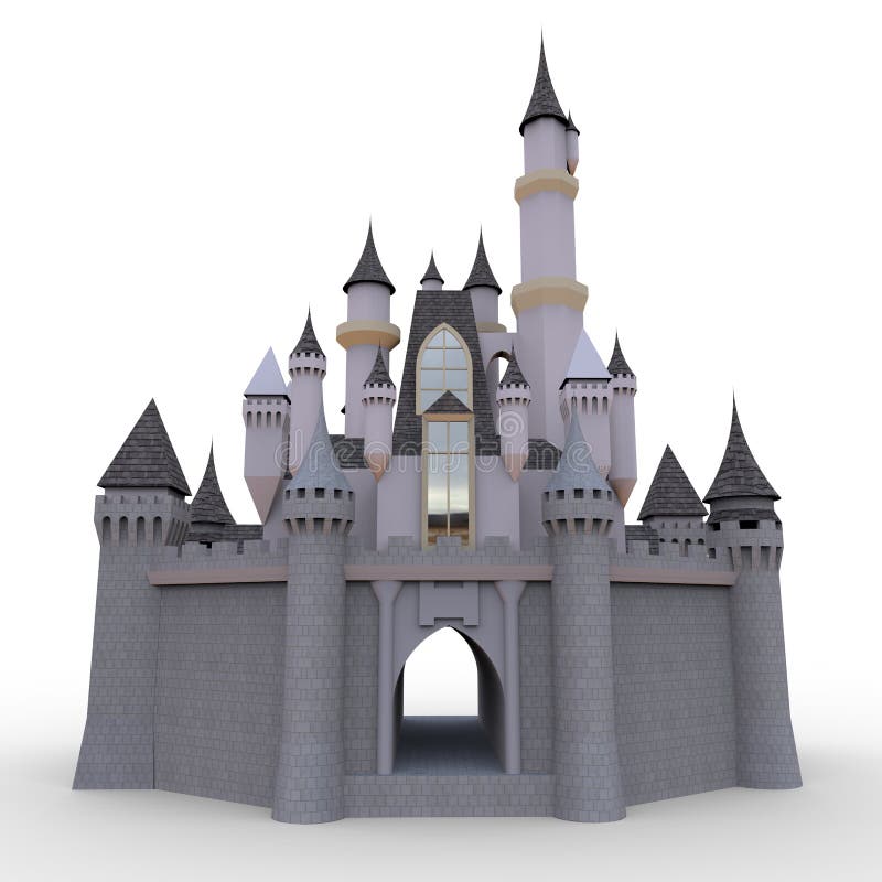 Castle stock illustration. Illustration of stone, building - 52851831