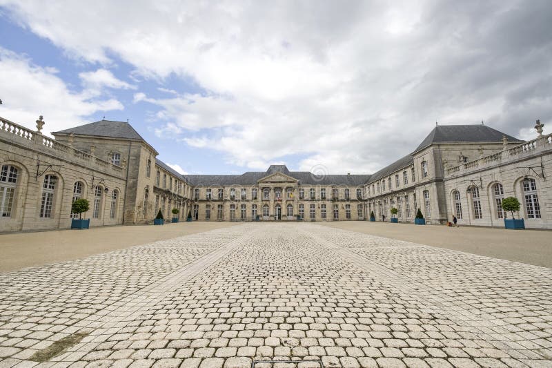 Castle of Commercy (France) Stock Image - Image of europe, outdoor ...