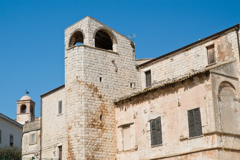 Castle of Conversano. Puglia. Italy Stock Image - Image of bari ...
