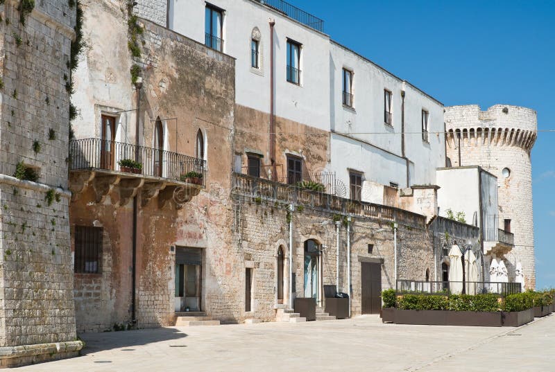Castle of Conversano. Puglia. Italy Stock Photo - Image of italy ...