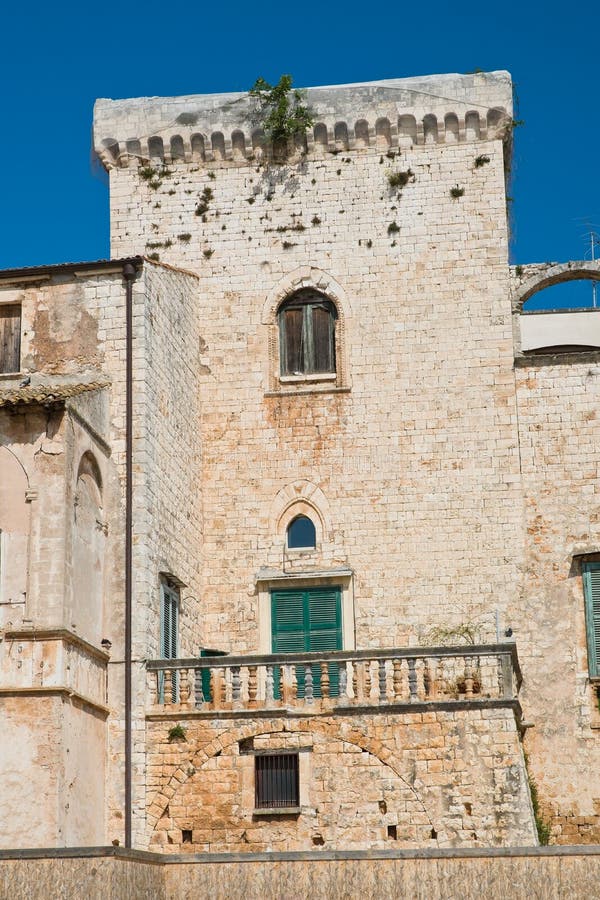 Castle of Conversano. Puglia. Italy Stock Photo - Image of castle ...
