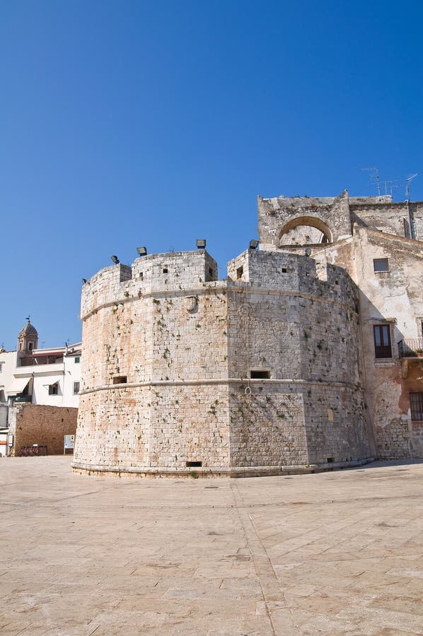 Castle of Conversano. Puglia. Italy Stock Image - Image of exterior ...