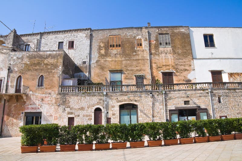 Castle of Conversano. Puglia. Italy Stock Image - Image of exterior ...