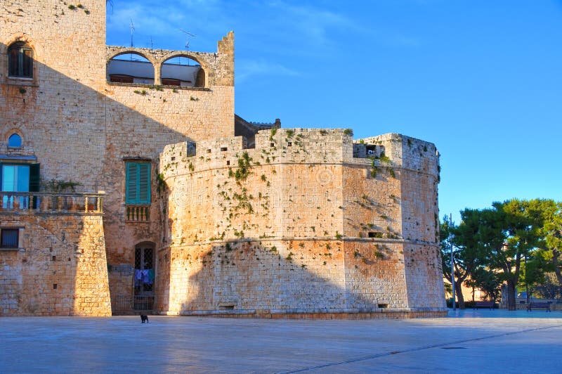 Castle of Conversano. Puglia. Italy Stock Image - Image of ...