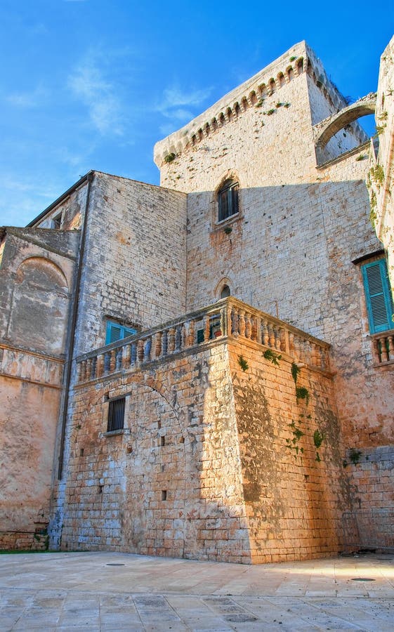 Castle of Conversano. Puglia. Italy Stock Image - Image of exterior ...