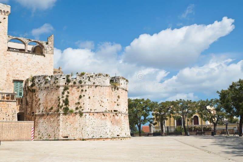 Castle of Conversano. Puglia. Italy Stock Image - Image of antique ...