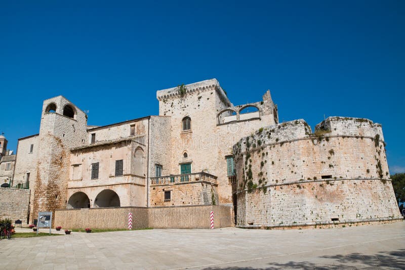 Castle of Conversano. Puglia. Italy Stock Photo - Image of historic ...