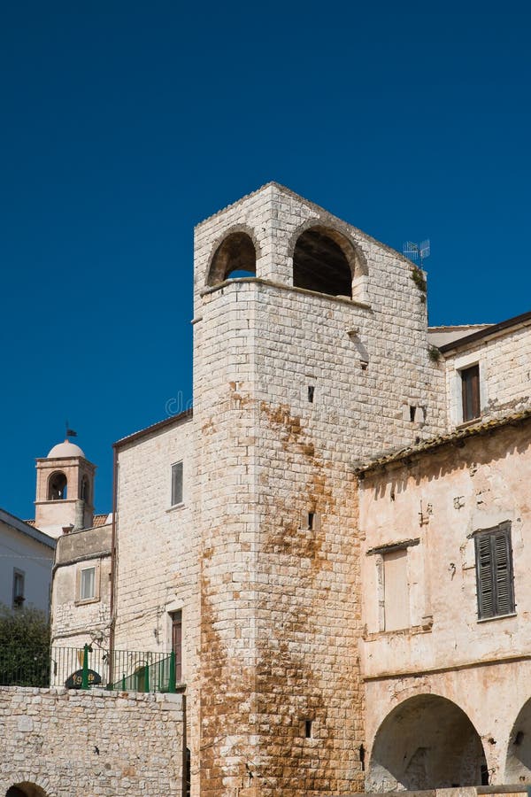 Castle of Conversano. Puglia. Italy Editorial Stock Image - Image of ...