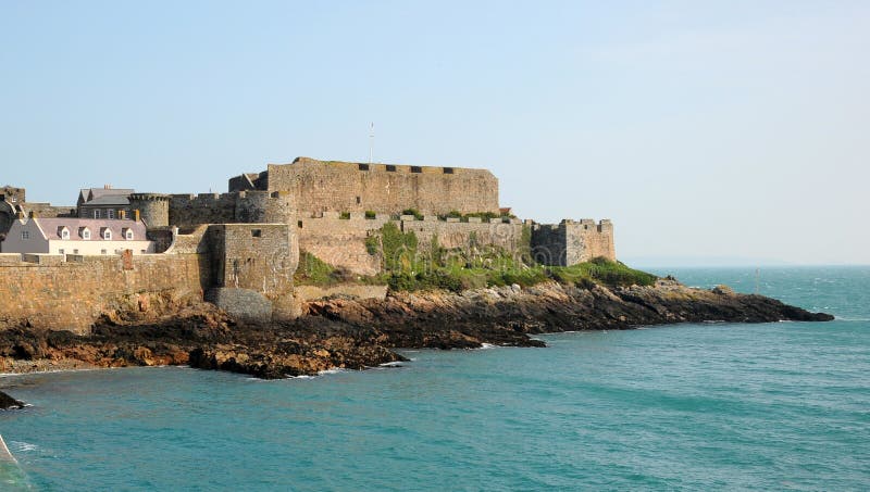 Castle Cornet. Guernsey stock image. Image of artillery - 30324195