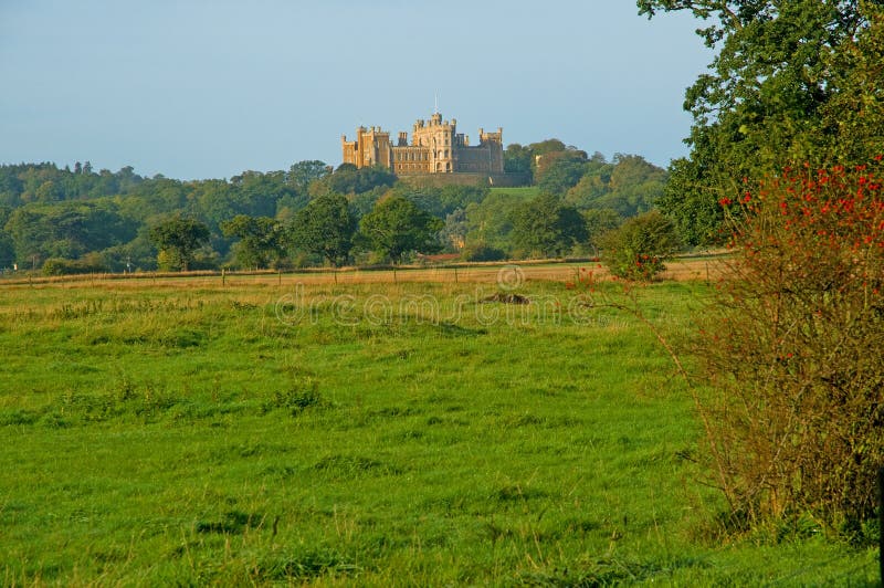 Up to the castle stock photo. Image of clouds, europe - 20175736
