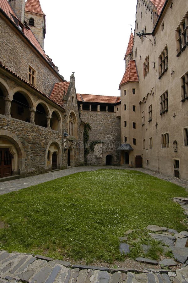 Castle Courtyard stock photo. Image of citadel, home, courtyard - 1299590