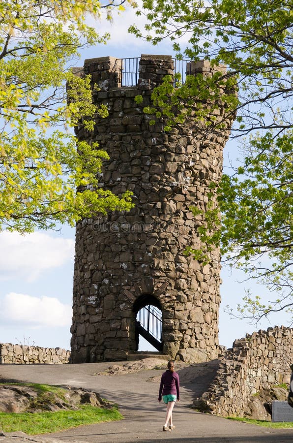Castle Craig at Hubbard Park Stock Image - Image of tree, plant: 67752247