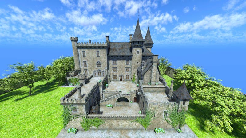 Castle stock photo. Image of scenery, event, tower, country - 92000936