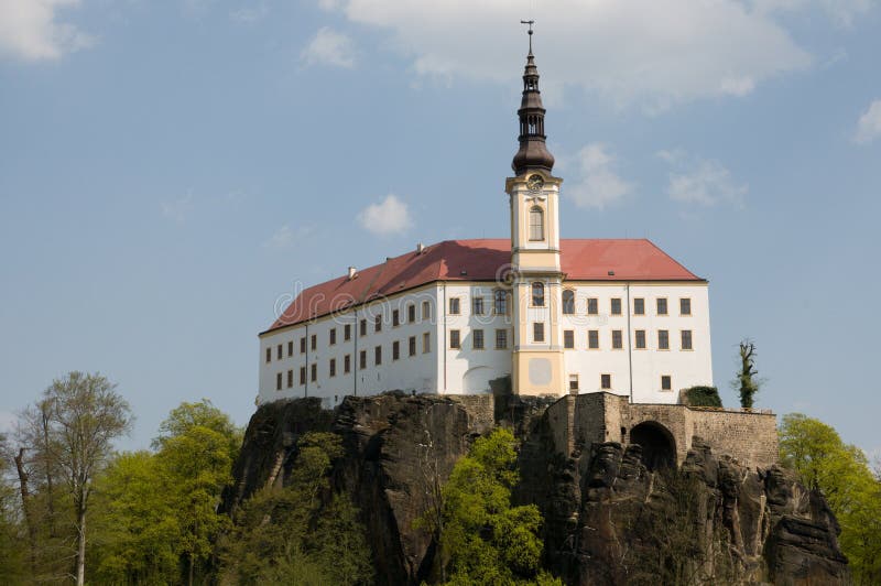 Castle Decin, Czech Republic Stock Image - Image of history, location ...