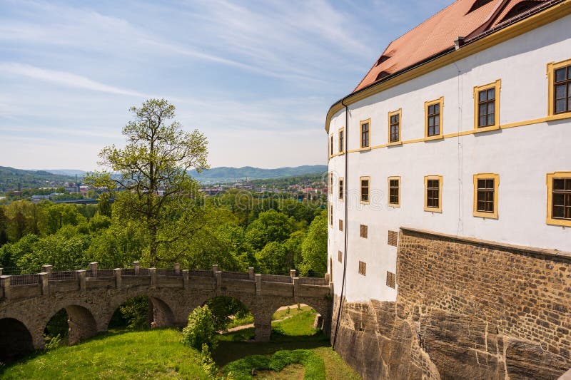 Castle in Decin, Czech Republic Stock Photo - Image of europe, republic ...
