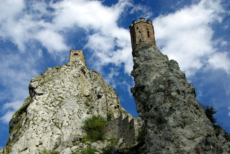 Medieval Castle stock photo. Image of gothic, crenellated - 20531340