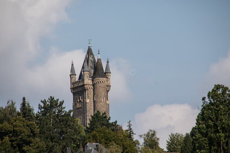 Castle in Dillenburg stock image. Image of seven, memorial - 229846293