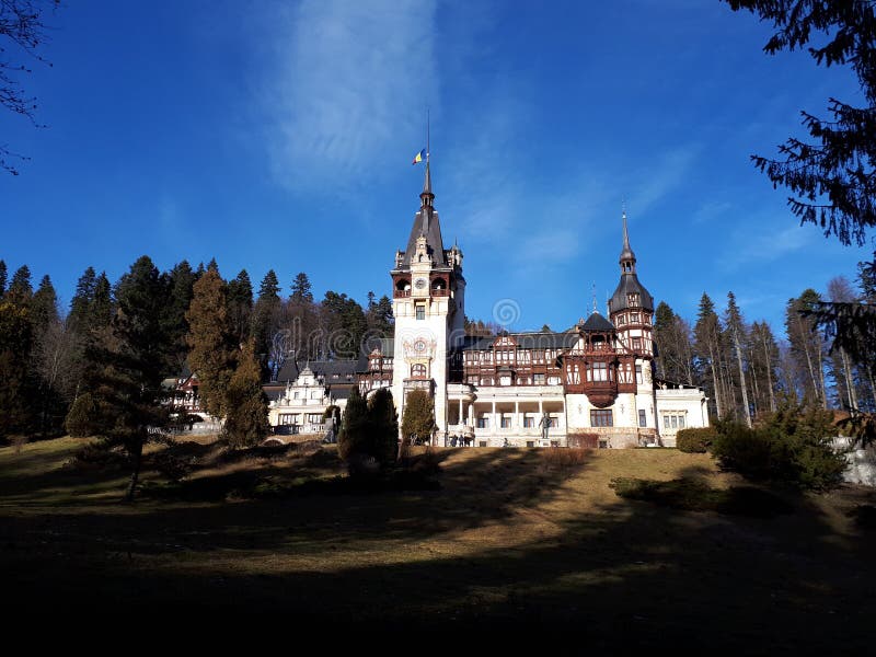 Castle stock photo. Image of royal, roumania, castle - 120783622