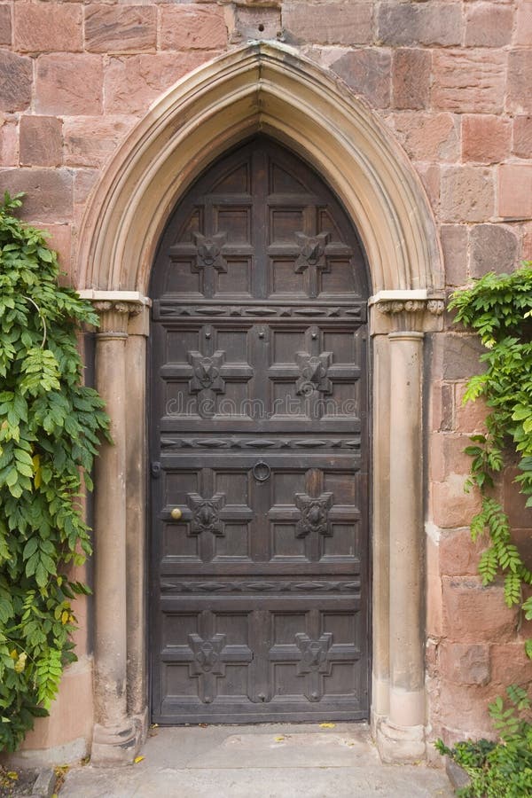 Castle door stock photo. Image of doorway, ornate, durable - 1398728