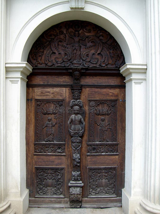 Castle Door stock photo. Image of castle, entrance, wooden - 148318