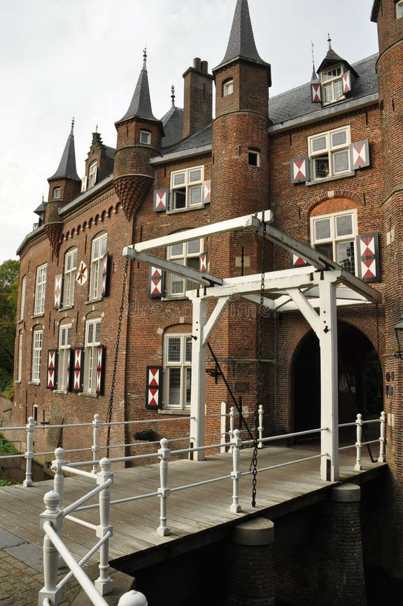 Castle stock image. Image of brabant, drawbridge, fort - 35955611