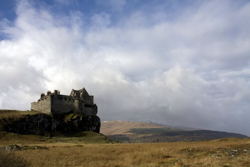 Castle Duart stock image. Image of loch, great, britain - 8661053