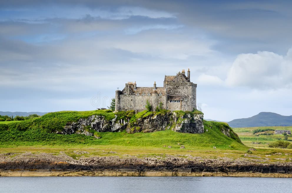 Castle-Duart stock photo. Image of architecture, landscape - 91219080