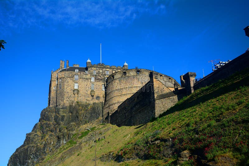 Castle, Edinburgh, Scotland Stock Image - Image of noble, europe: 96713285