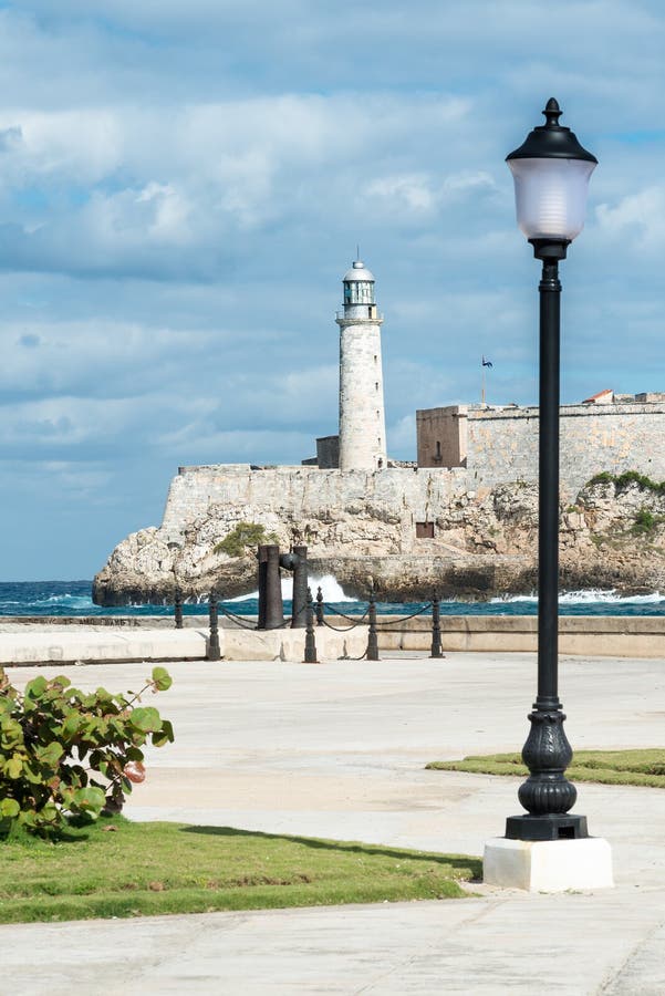 The Castle of El Morro, a Symbol of Havana Stock Photo - Image of ...