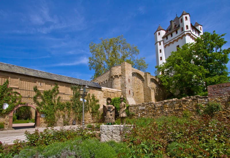Castle of Eltville stock image. Image of city, heritage - 24939367