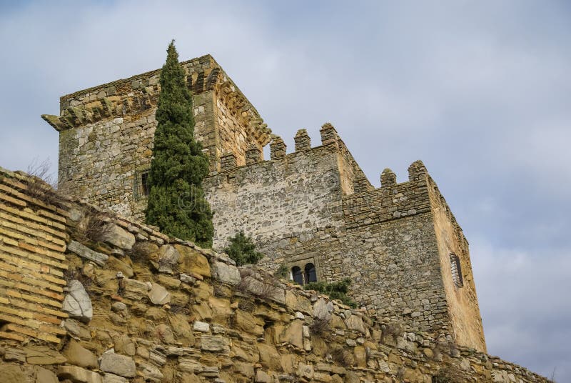 Castle at Espejo, Andalusia, Spain Stock Image - Image of tower, spain ...
