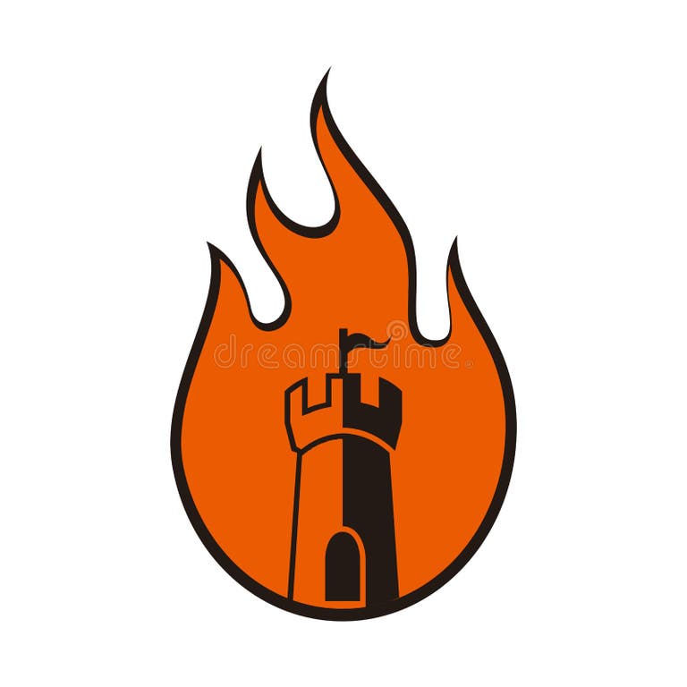 Castle Fire Logo Stock Illustrations – 273 Castle Fire Logo Stock ...